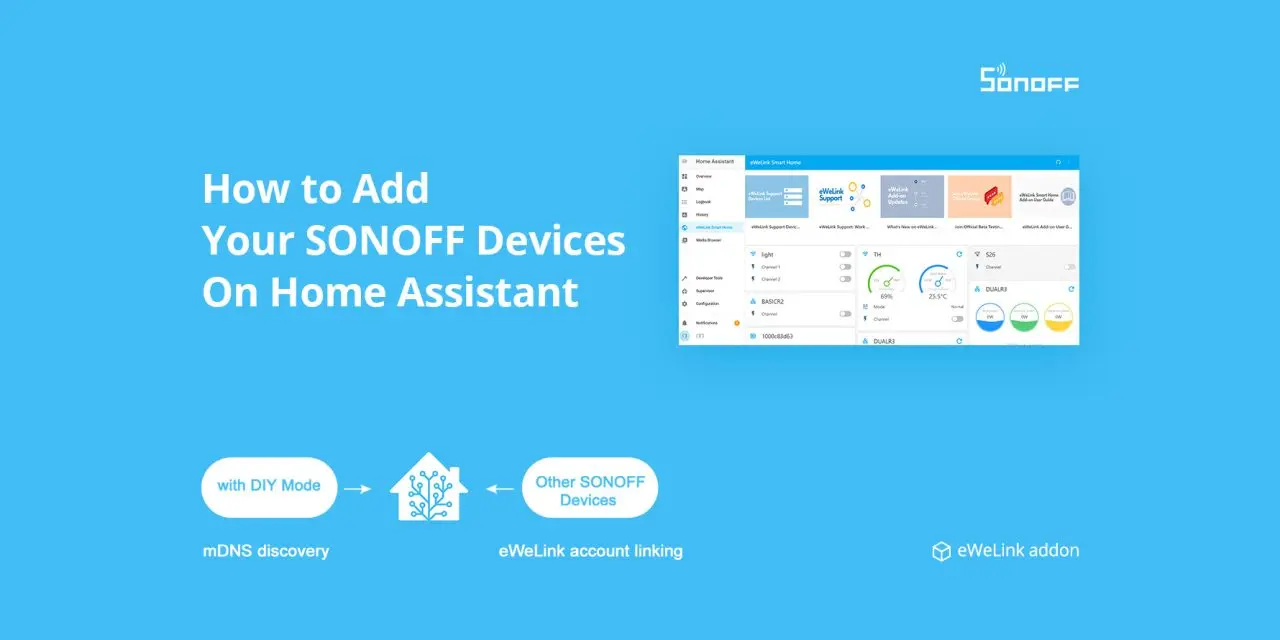 How SONOFF Works with Home Assistant