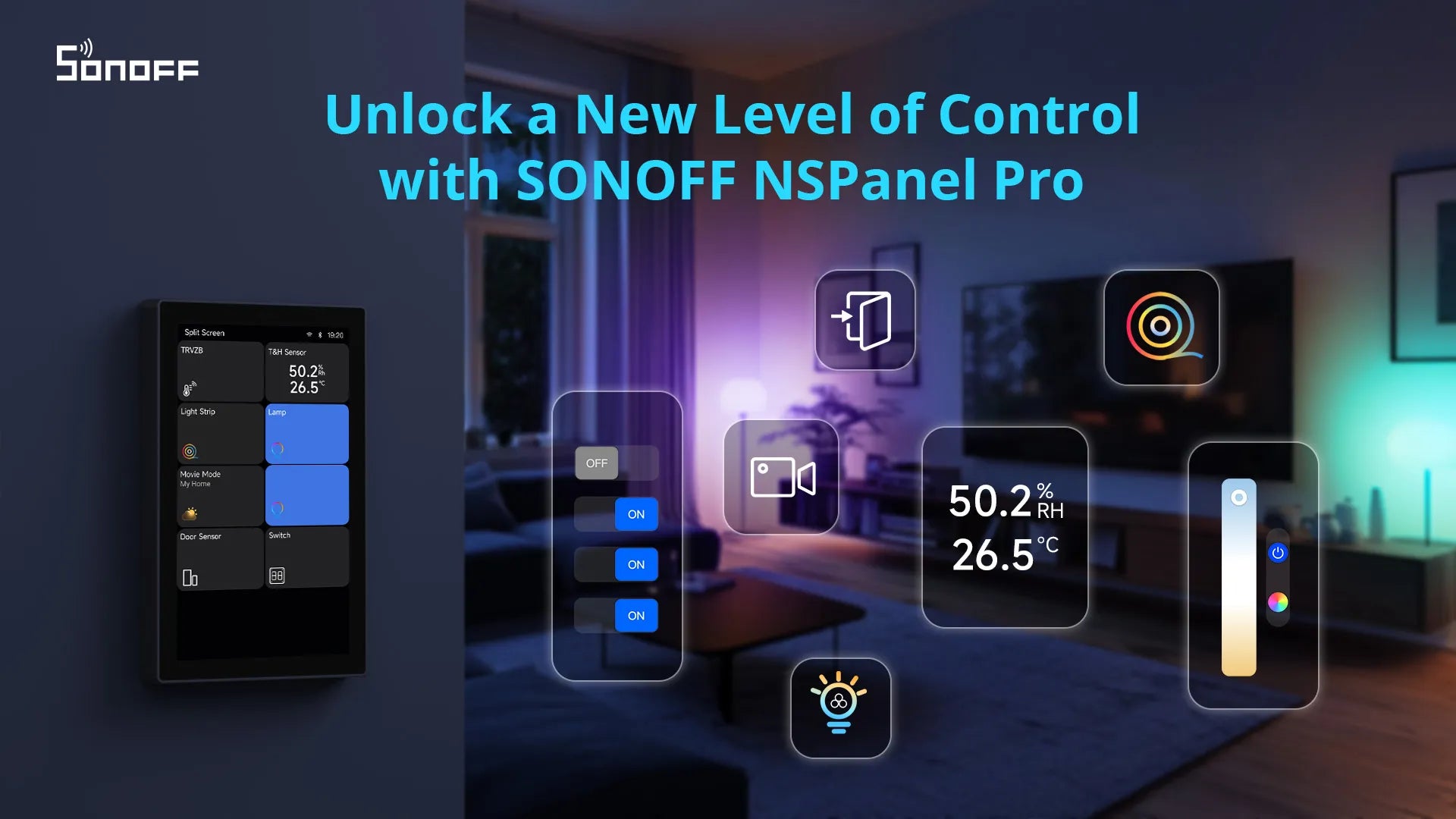 Unlock a New Level of Control with SONOFF NSPanel Pro