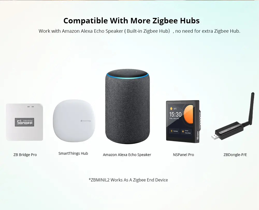 SONOFF ZBMINIL2 Extreme – ZigBee Mini Smart Switch SONOFF ZBMINIL2 Extreme – ZigBee Mini Smart Switch